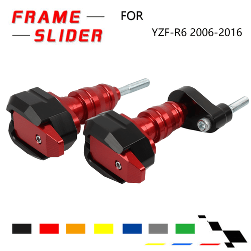 For YAMAHA YZF R6 YZF-R6 06-16 Engine Frame Sliders Falling Crash Guard ...