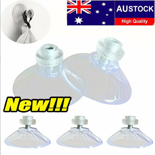 Clear Suction Cups Mushroom Head Plastic Sucker Pads Kitchen Window ...