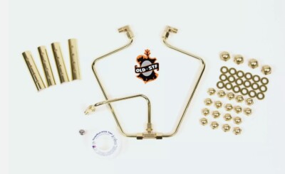 Old-Stf 1966-84 Shovelhead engine hardware - oil lines - Brass Dress up ...