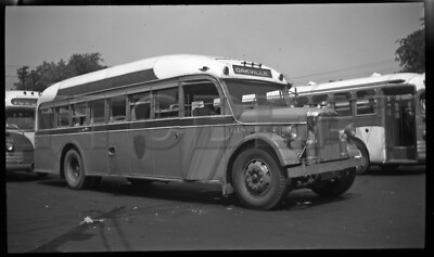 GRAY COACH BUS NEGATIVE: GCL #618 YELLOW COACH IN TORONTO (1946 ...