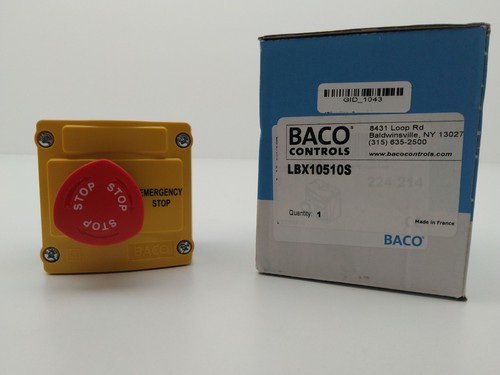 Baco Controls LBX10510S 224 214 E-Stop | eBay