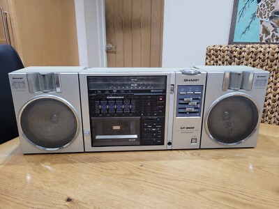 Sharp Gf-9500 Vintage Retro BoomBox Ghetto Blaster Radio Cassette ...