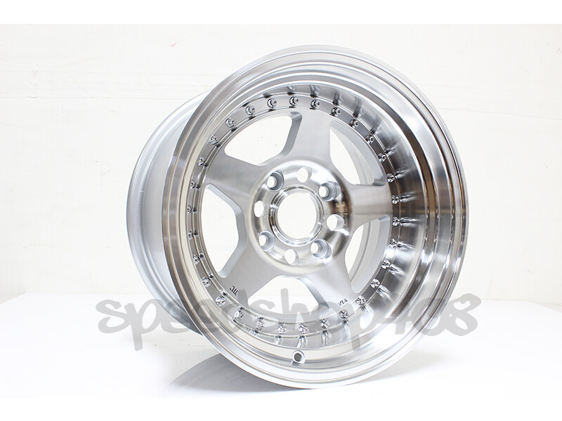 ROTA Wheels Kyusha Royal Silver Polish 15X9 +0 4X100 Miata E30 Civic | eBay