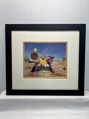 Just your Friendly Neighborhood M&M's Sun Bathing Cel Signed By Bill ...