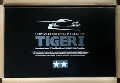 Tamiya RC German Tiger I DMD MF-01 Full Option Kit 1:16 TANK KIT ...