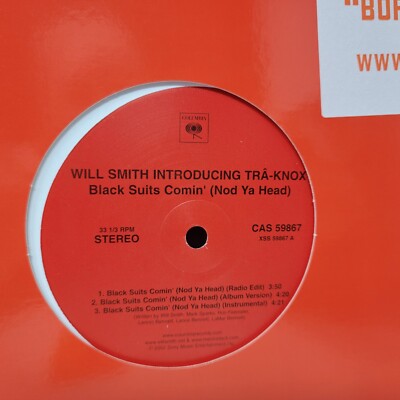 Will Smith Black Suits Comin 12" Vinyl Record Single | eBay