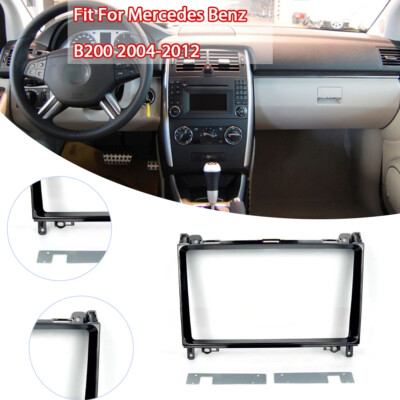 New Fascia Stereo Radio Bezel Panel Frame Trim For Mercedes Benz B200 ...