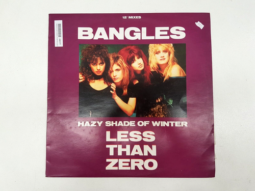 BANGLES HAZY SHADE OF WINTER LESS THAN ZERO VINYL RECORD LP LMD 575 | eBay
