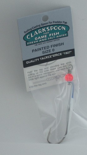 Clarkspoon 0RBMS-BW Taille 3/0 Peint Bleu Tête Blanc Corps 2 | eBay