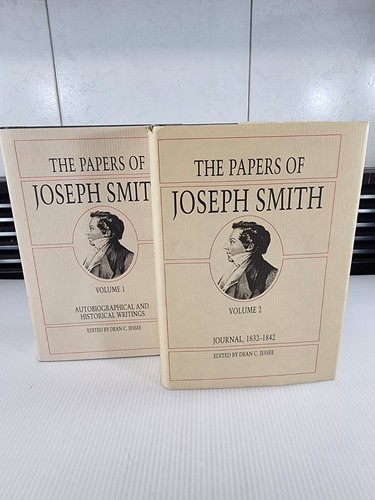 The Papers of Joseph Smith Volume 1 and Volume 2- Dean C Jessee "CLEAN ...