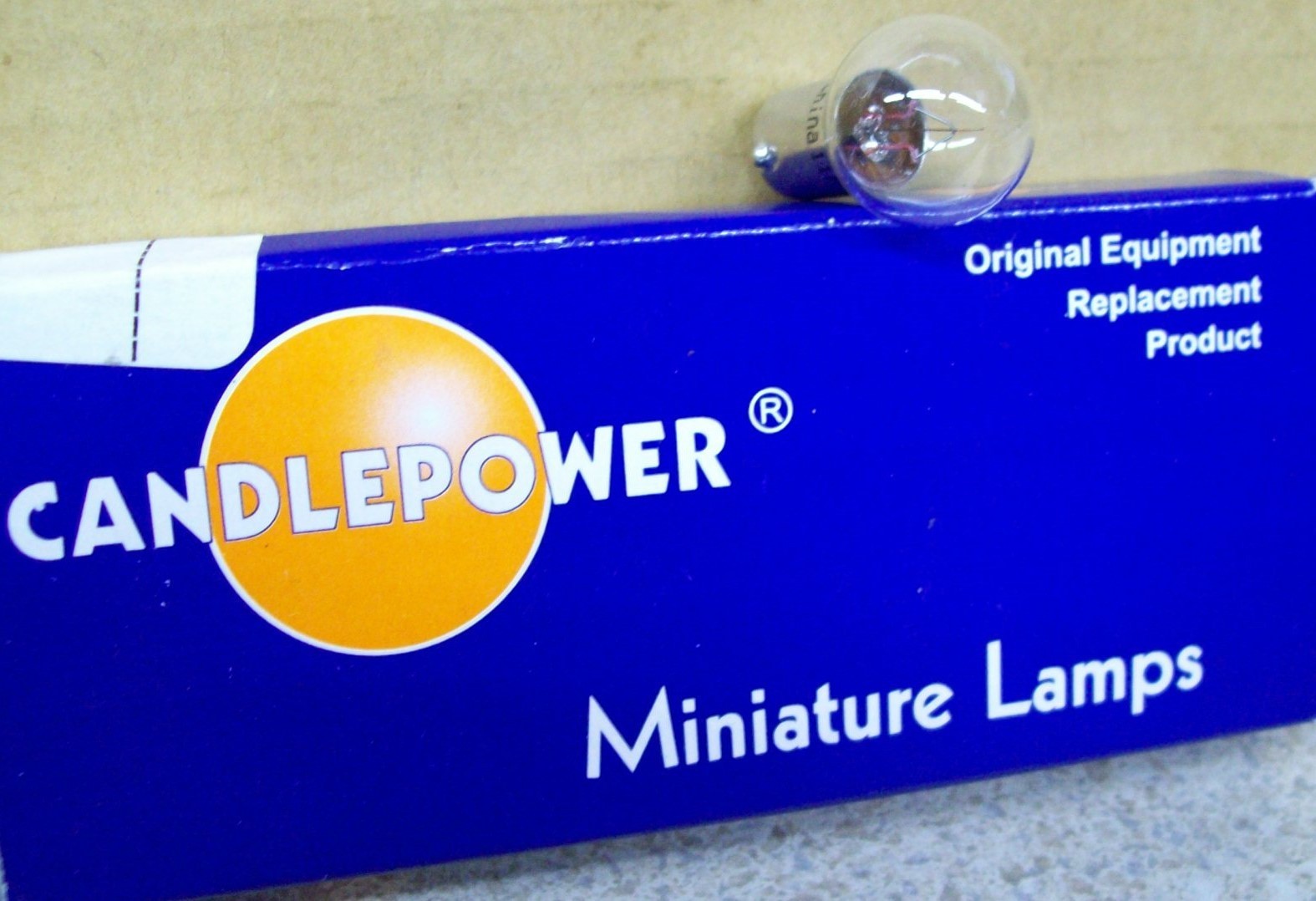 NOS Candlepower 12v 2cp Mini Lamp Replacement Bulb 57 | eBay