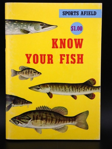 Vintage 1960 Sports Afield Know Your Fish Book Tom Dolan Identification ...