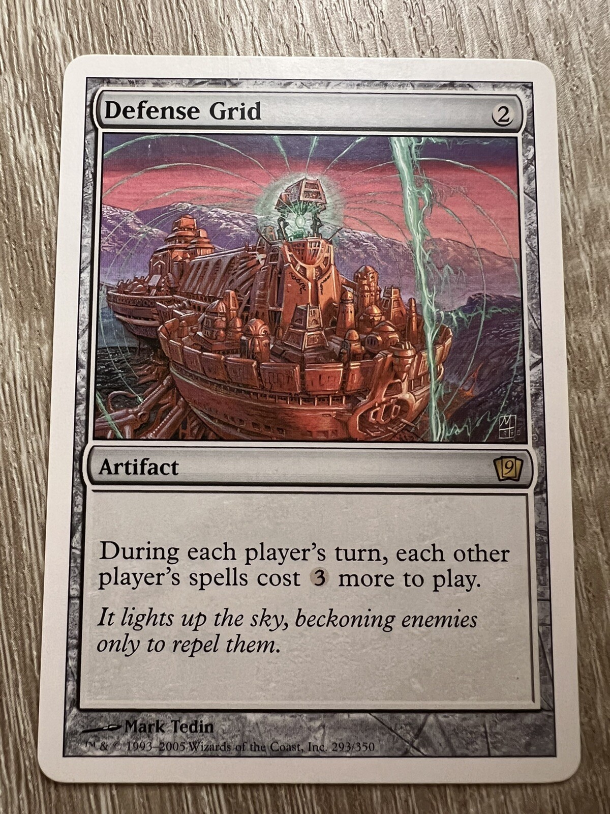 Defense Grid Magic The Gathering MTG Card - 9TH Edition NM/M | eBay