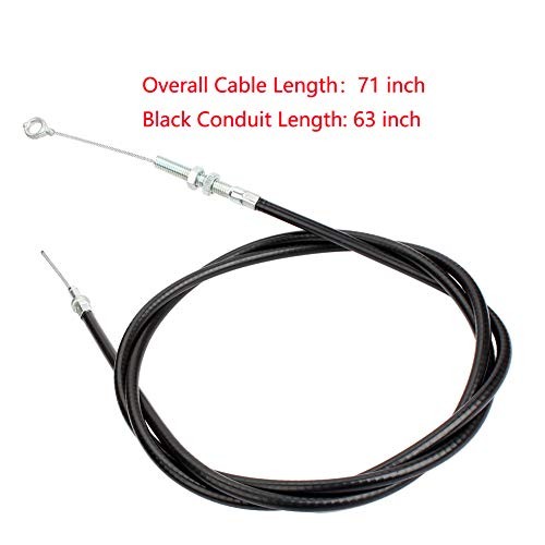 Throttle Cable Casing 63" Long Inner Wire 71" inch Long for Manco 8252 ...
