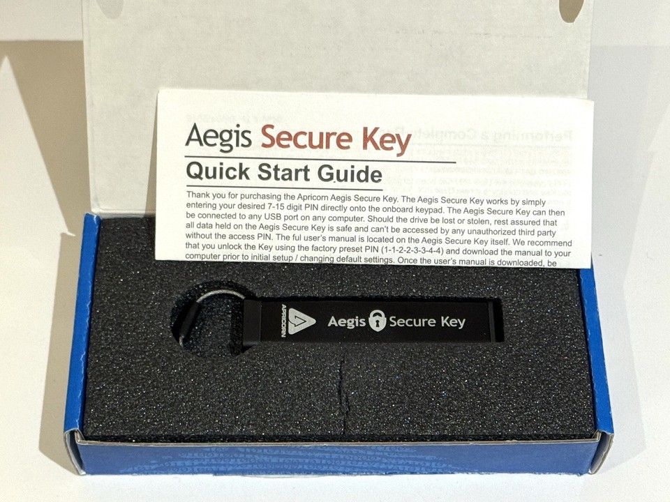 Apricorn Aegis Secure Key ASK-256-16GB | eBay