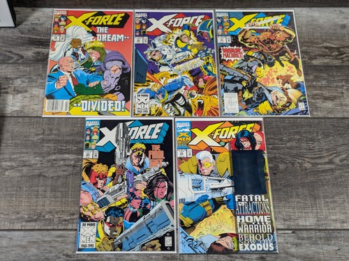 Marvel X-Force Cable Deadpool Capullo #19 Newsstand #20 #21 #22 #25 ...