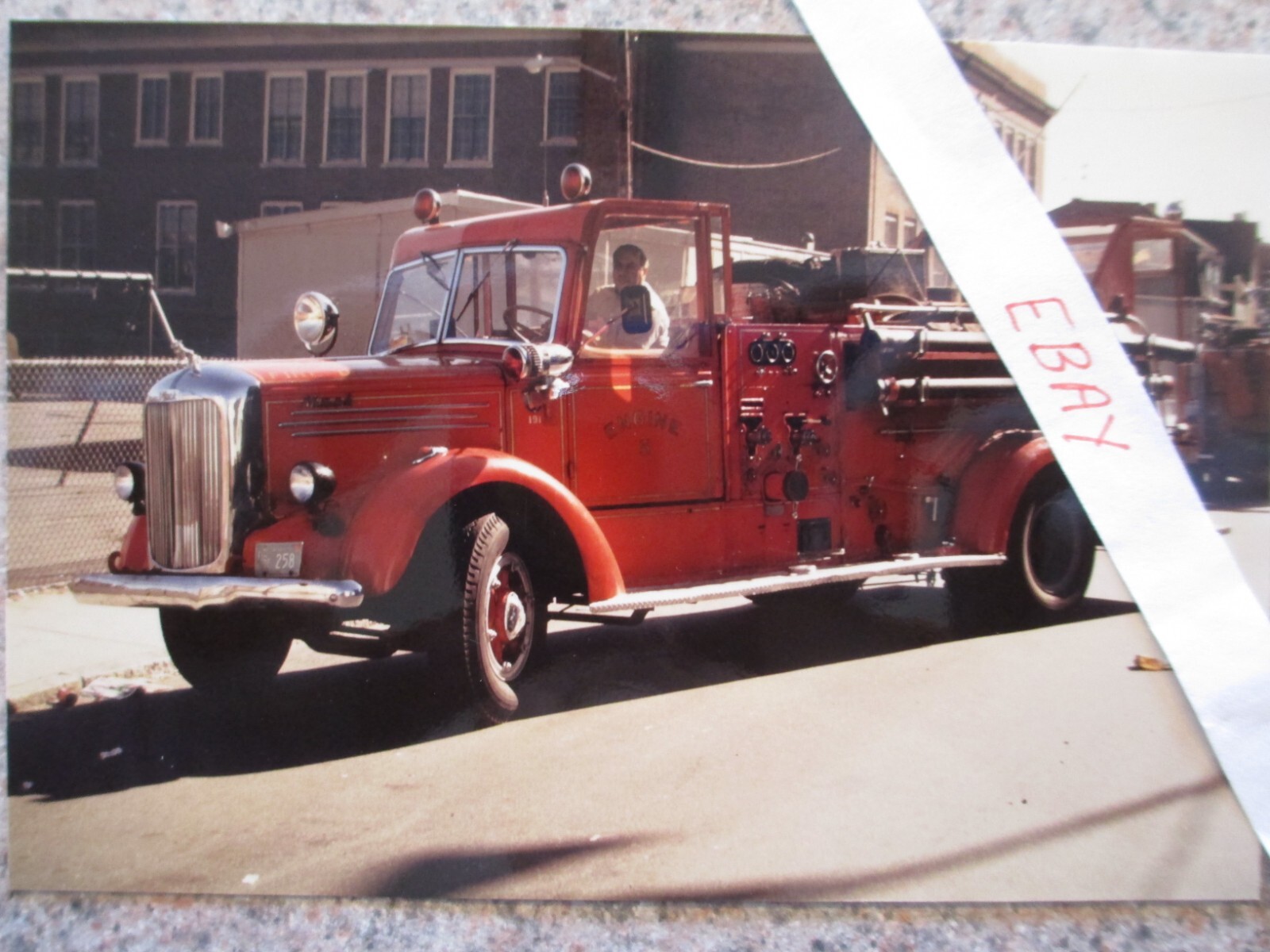 BOSTON MA FIRE ENGINE 5 MACK L MODEL TRUCK MASSACHUSETTS MASS | eBay