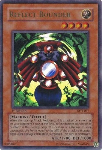 REFLECT BOUNDER (DCR-012) - YuGiOh Ultra Rare 1st Ed. Monster | eBay