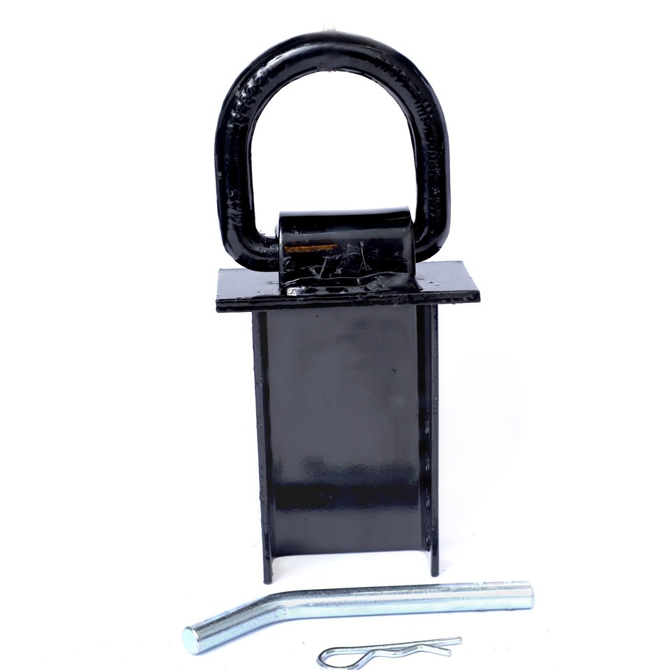 18,000 lbs Removable D-Ring Stake Pocket Tie Down - Durable for Utility ...