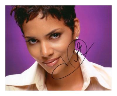 HALLE BERRY AUTOGRAPHED SIGNED A4 PP POSTER PHOTO PRINT 3 | eBay UK