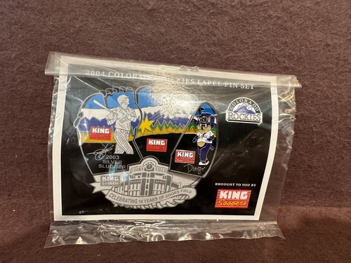 Colorado Rockies Dinger 2004 Coors Field 10th Anniversary Lapel Pin #3 ...
