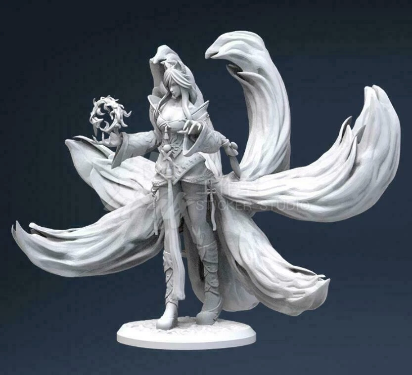 Nine Tailed Fox Anime Girl