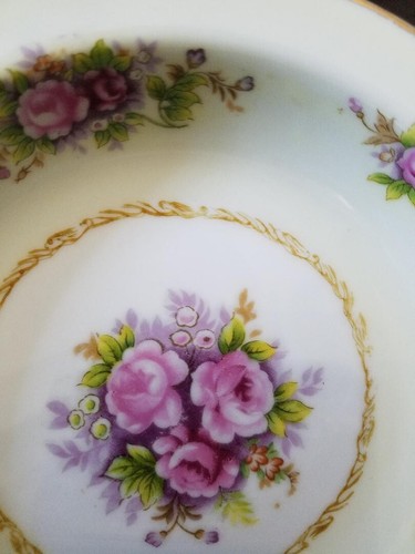 Vintage Made in Occupied Japan Maruichi Fine China Rose Pattern Gilt ...