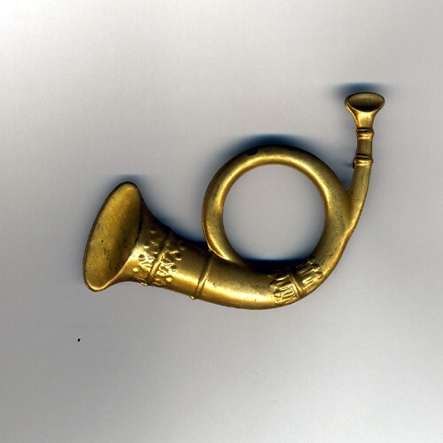Original Civil War Union Army Infantry Horn Hat Pin - Never Worn | eBay