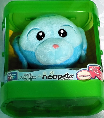Neopets Puppyblew Petpet Thinkway Toys Plush- New in box | eBay