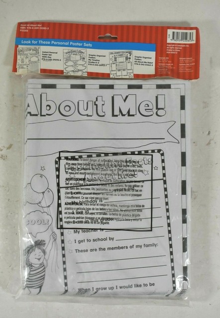 Instant Personal Poster Sets: Read All about Me : 30 Big Write-And-Read ...