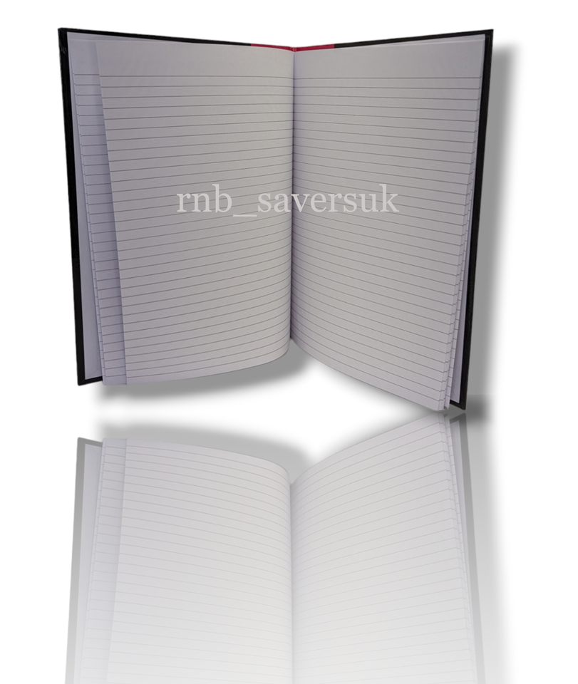 Hard Back Note Book A4 A5 A6 Lined Notebook Journal Planner Work Ruled ...