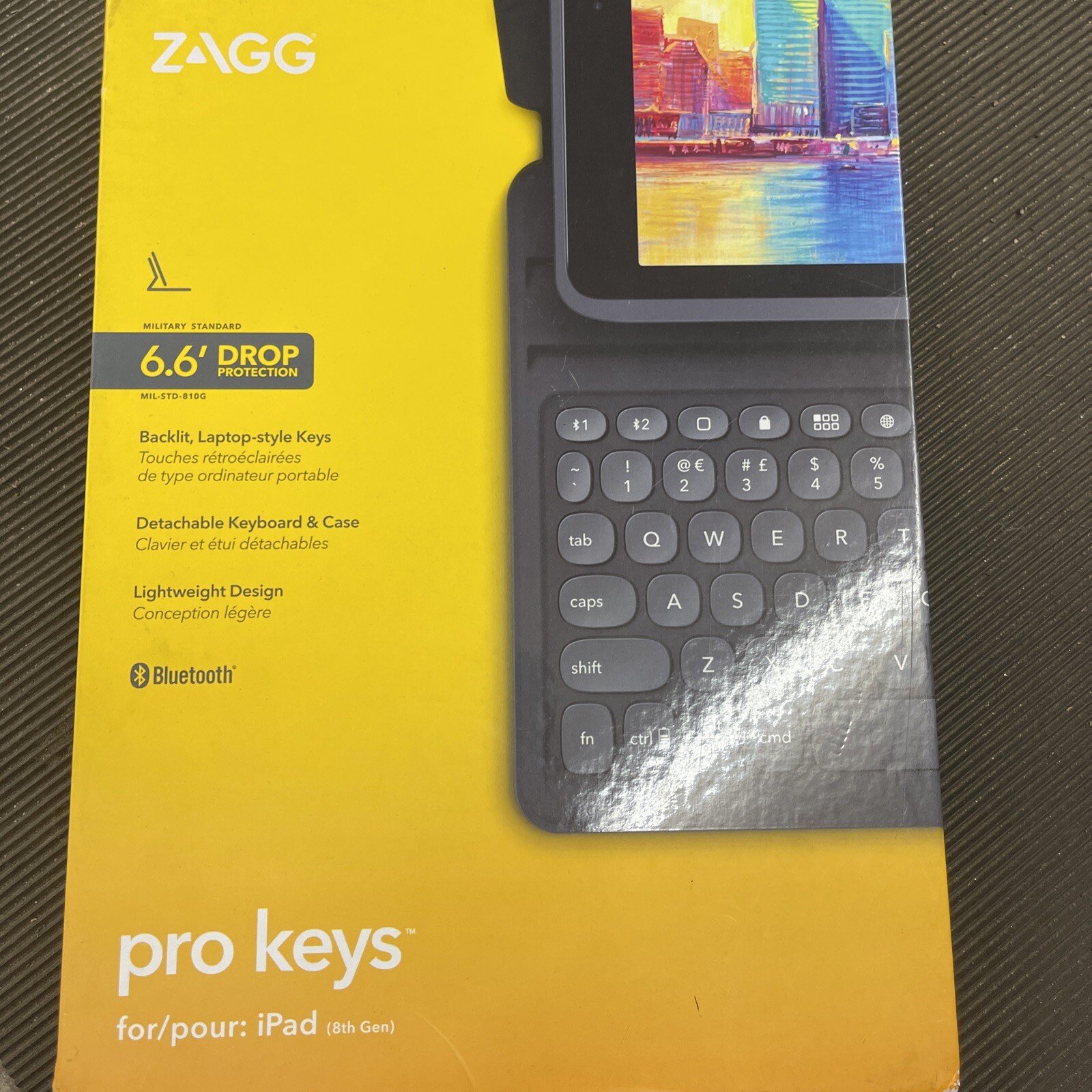 ZAGG 103404702 Defender Case for Apple iPad (9th Generation) - Black ...