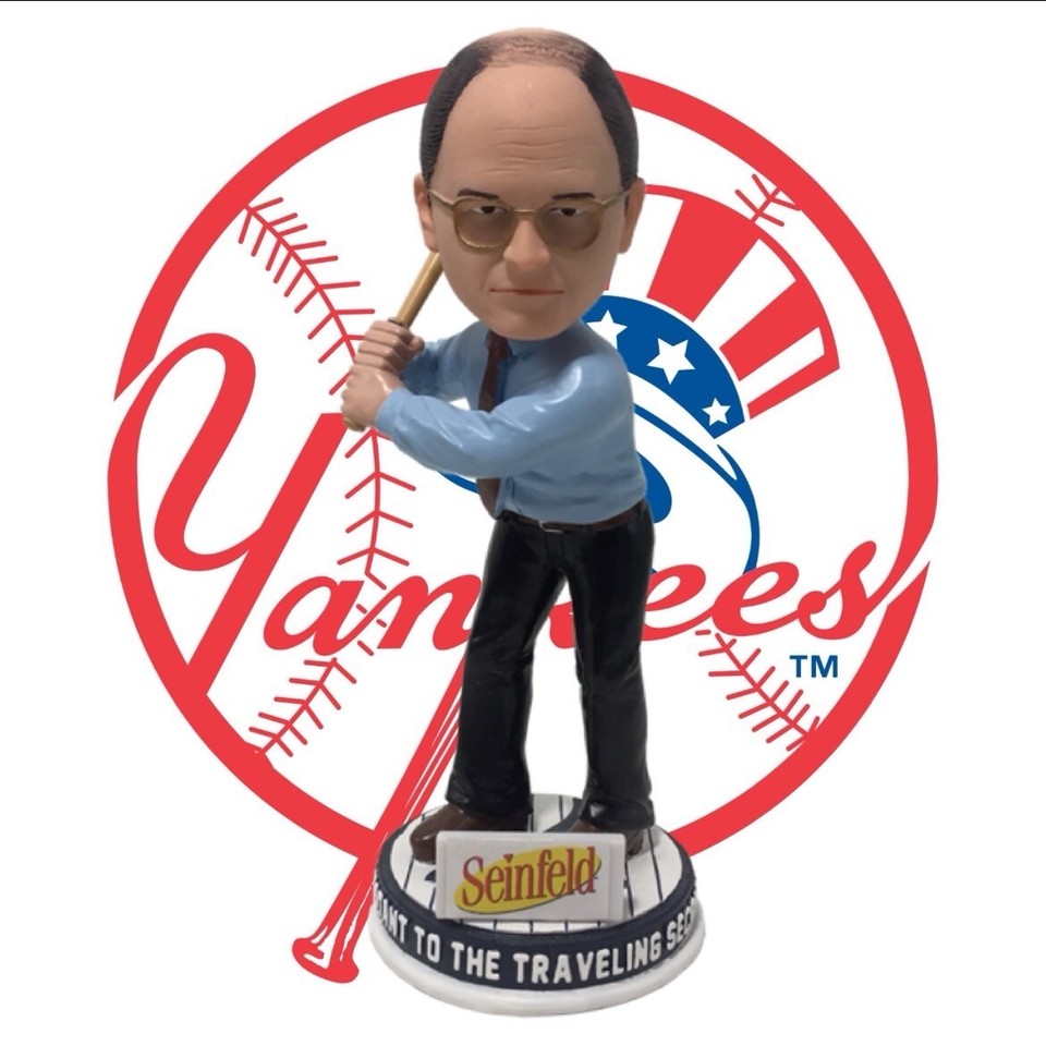 2024 NEW YORK YANKEES GEORGE COSTANZA BOBBLEHEAD SGA 7/5/2024 NY ...