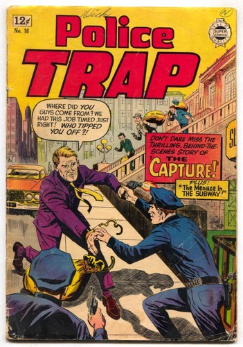 Police Trap #16 1964 - Super -VG- - Comic Book | eBay