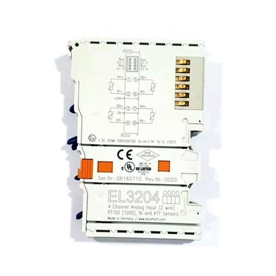 BECKHOFF EL3204 Analog Input Module 4-channel 16 bit New | eBay