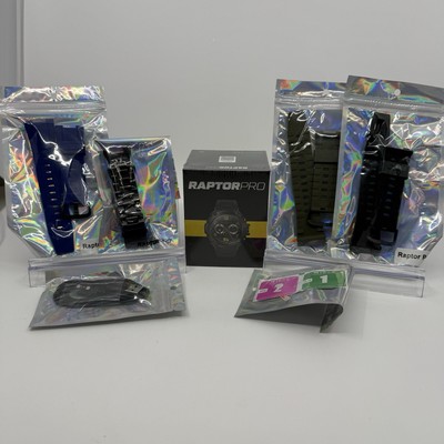 Alpha Gear Raptor Pro Smart Watch For iOS/Android Bundle w/ 4 Watch ...