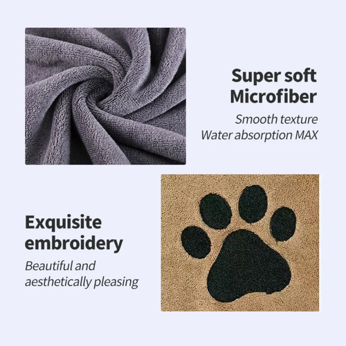 Microfiber Dog Towels for Drying Dogs, Super Absorbent and Soft Pet ...