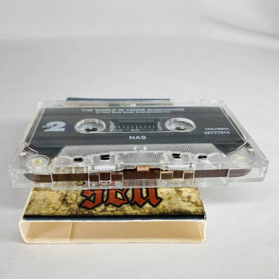 Nas The World Is Yours Cassette Single 1994 Columbia New York Hip Hop ...
