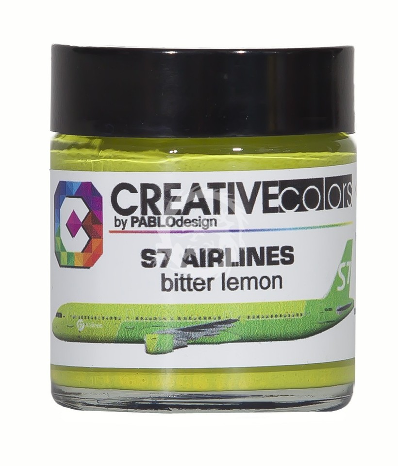 Farba S7 Airlines bitter lemon Color 30 ml - Creatve Color CC-PA060 ...