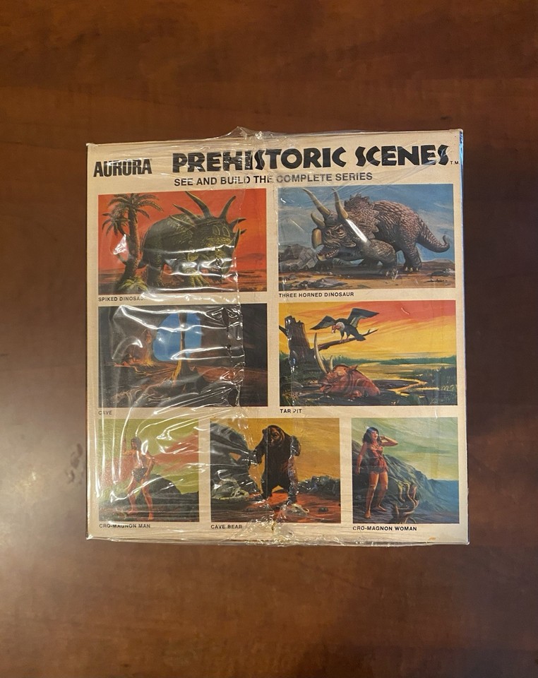 Aurora 1972 Prehistoric Scenes #732 Cave Model Kit Factory Sealed | eBay