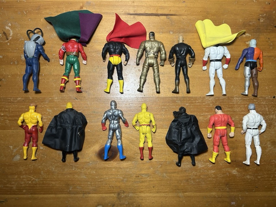 Vintage Kenner DC Superpowers Custom Action Figure Lot of 14 PLEASE ...