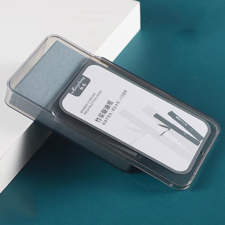 300X Oil Blotting Paper Facial Face Makeup Clean Oil-absorbing Papers ...