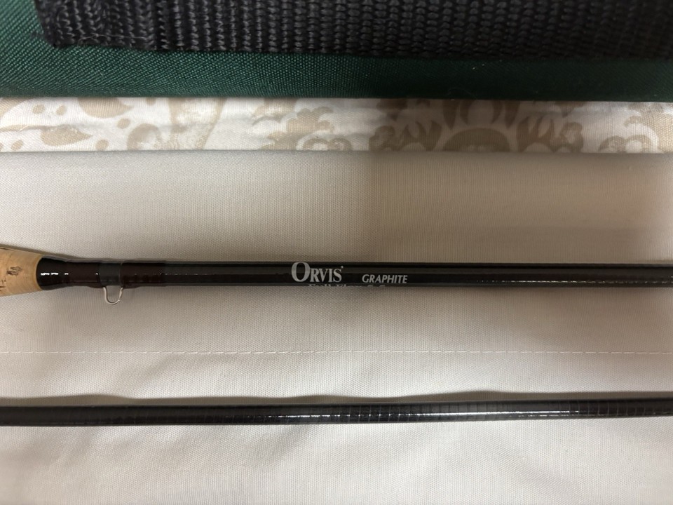 Orvis Superfine 8ft 4wt 4pc Fly Rod Tight Loop model with Original Tube ...