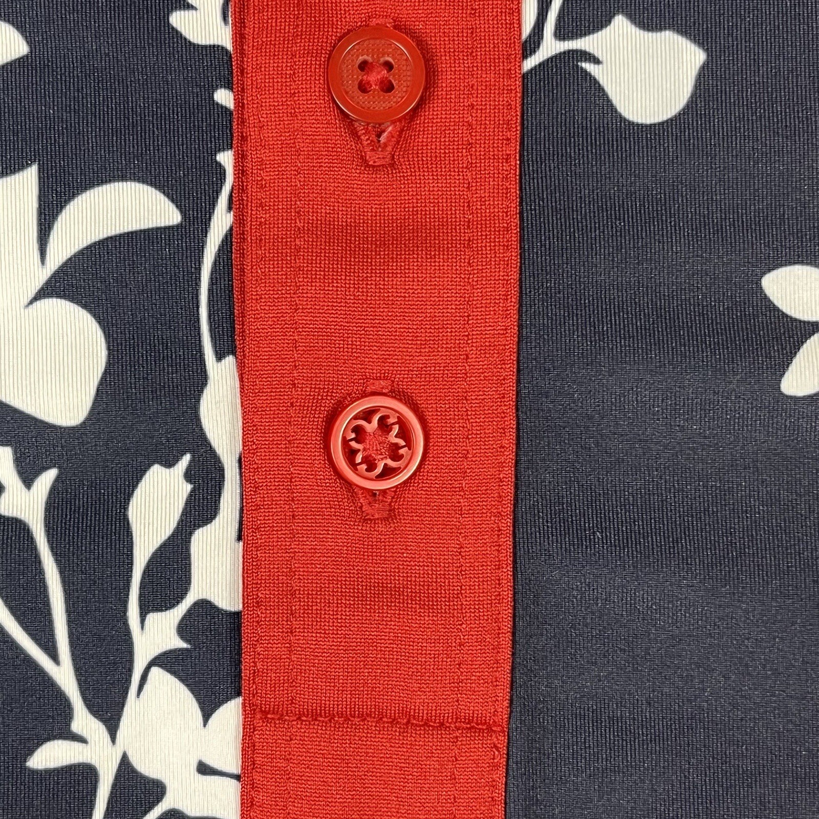 G/FORE Men’s Skull & Rosebud Floral Navy Stretch SS J… - Gem