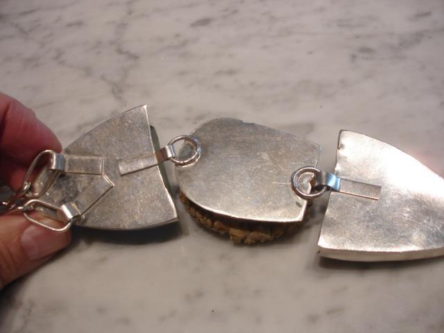 Buddy Lee Mossman Signed Sterling Silver Necklace Inuit Carved Fish ...