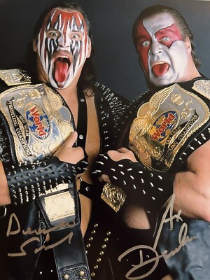 Demolition WWF Ax/Smash Dual Signed 8x10 Tag Team Champions Photo # 2 ...