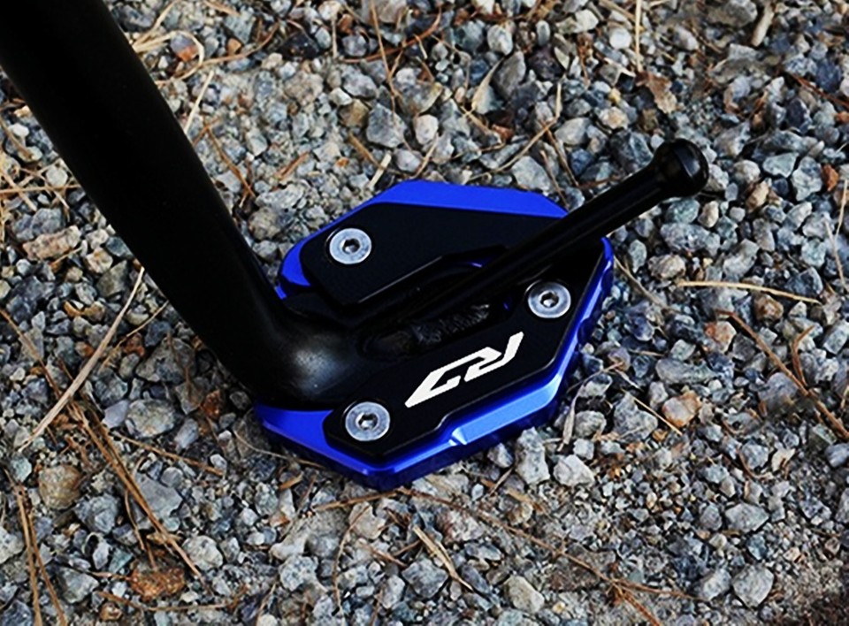 Kickstand Side Stand Enlarger Extension Plate For Yamaha YZF R7 2022 ...