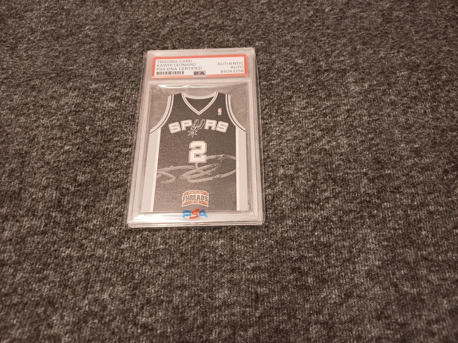 Kawhi Leonard Signed 2012 Panini Threads Psa Slabbed San Antonio Spurs ...