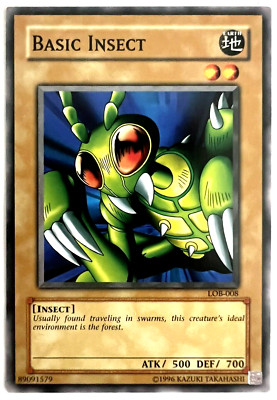 Yu-Gi-Oh! TCG - Basic Insect - Common Mint Condition | eBay