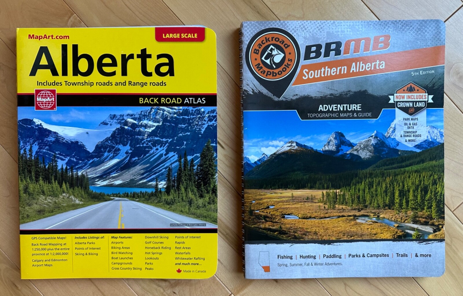 Lot of 2 Alberta Map Books | eBay